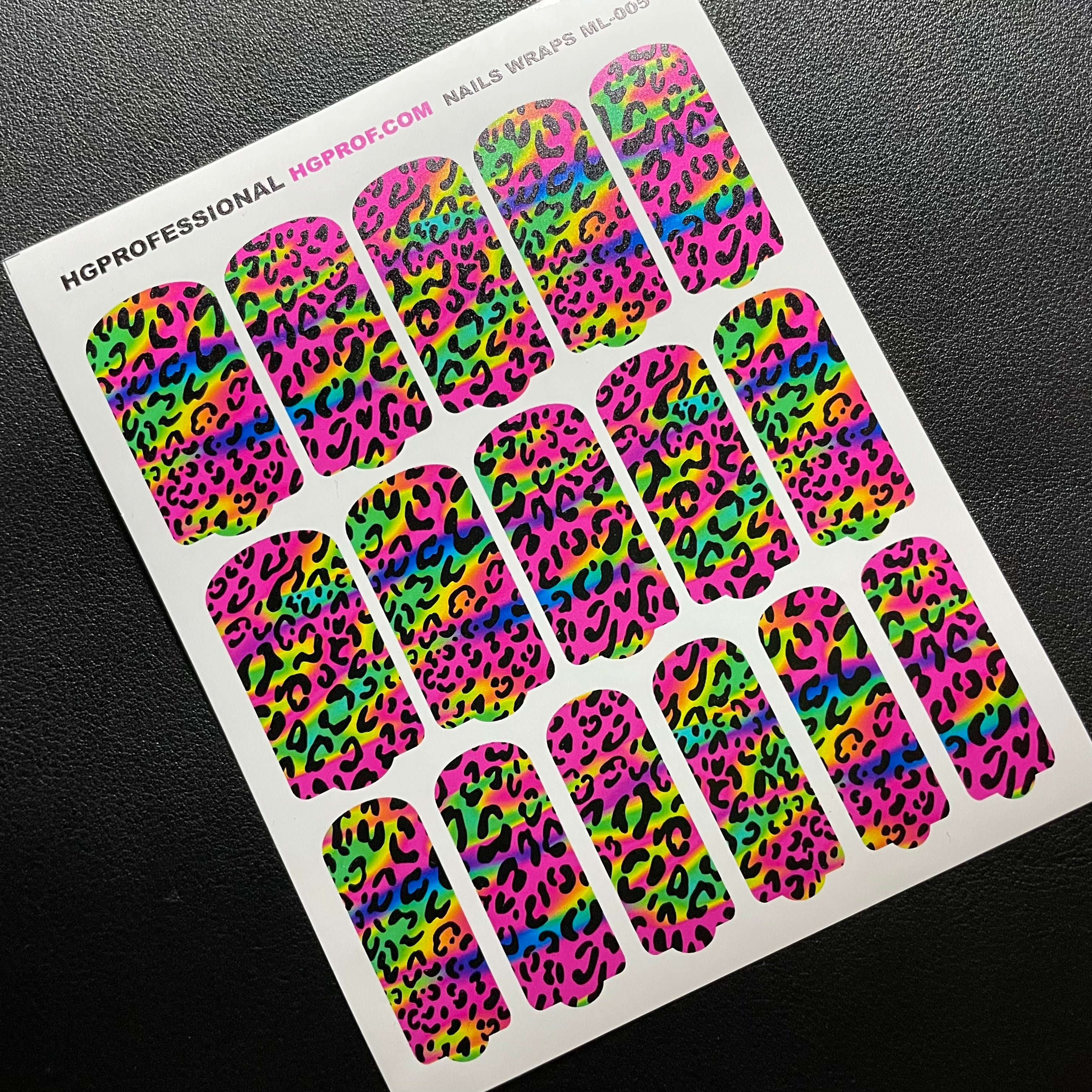 ML-005 Stickers Wraps ( Long Nails ) – HGPROFESSIONAL